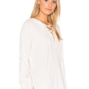 LAmade | Tops | Revolve Lace Up Hooded Pullover | Poshmark